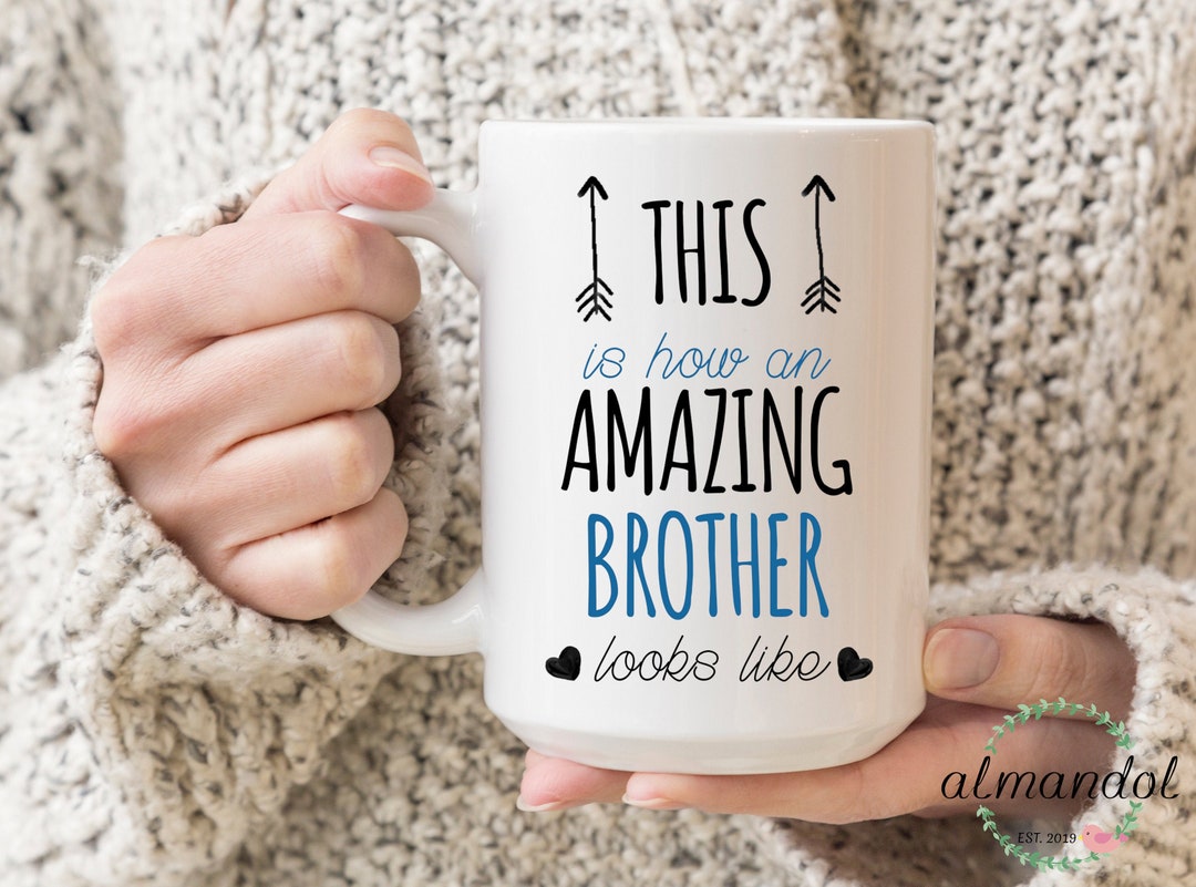 This is How an Amazing Brother Looks Like, Funny Brother Gift, Brother ...