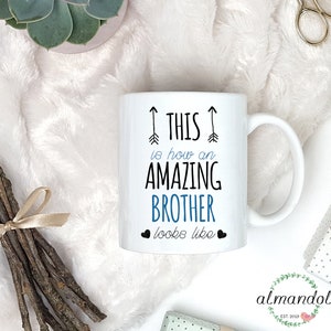 This is How an Amazing Brother Looks Like, Funny Brother Gift, Brother ...