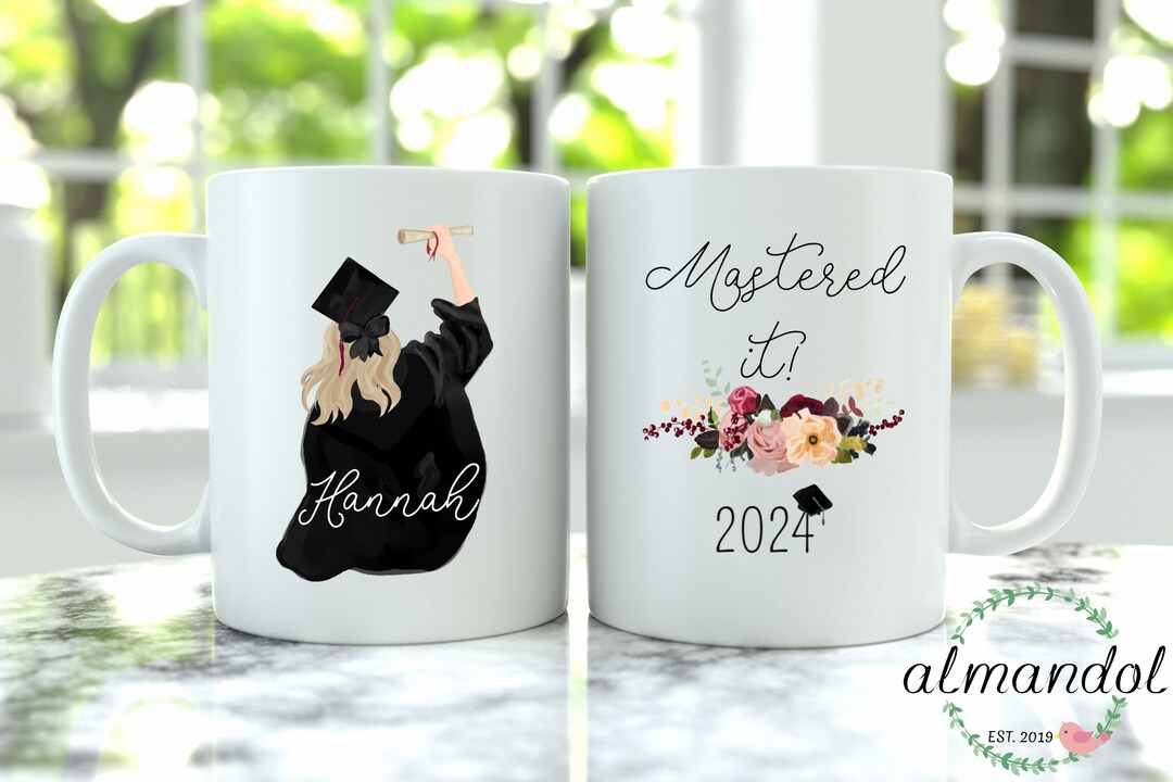 Custom Graduation Mug, Personalized Graduation Gift, College Graduation ...