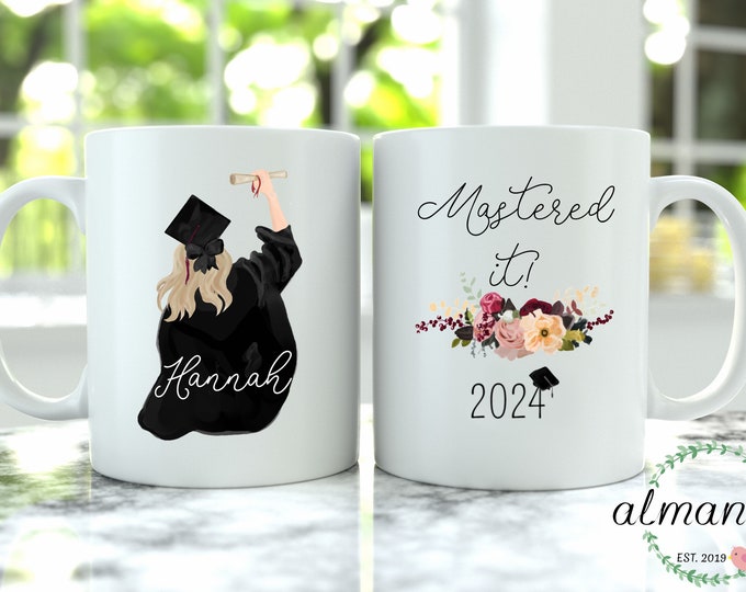 Custom Graduation Mug, Personalized Graduation Gift, College Graduation ...