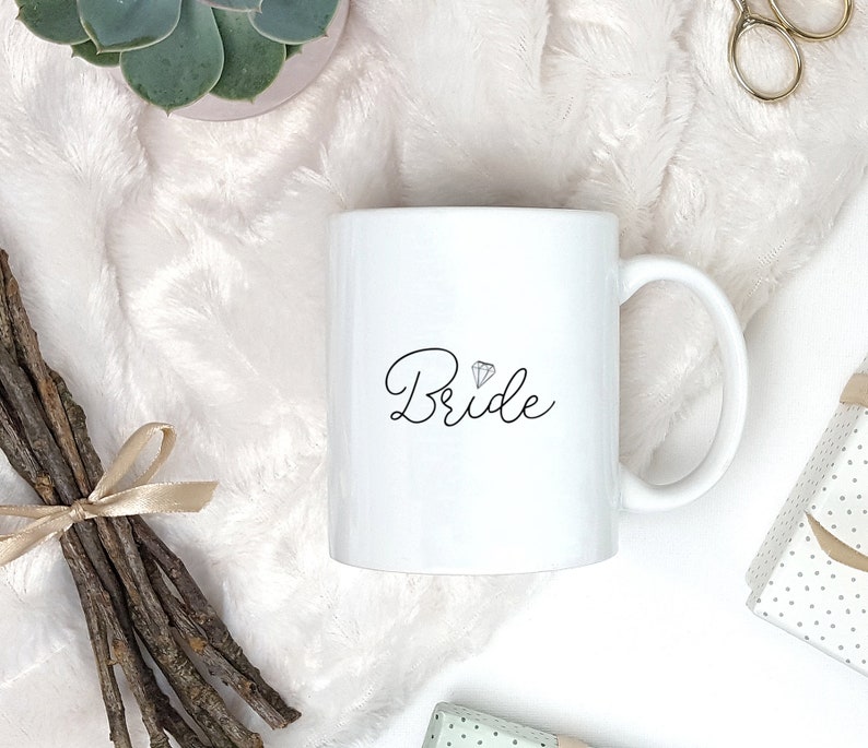 Custom Dress Bride Mug, Wedding Gift, Bride Coffee Mug, Gift for Bride ...