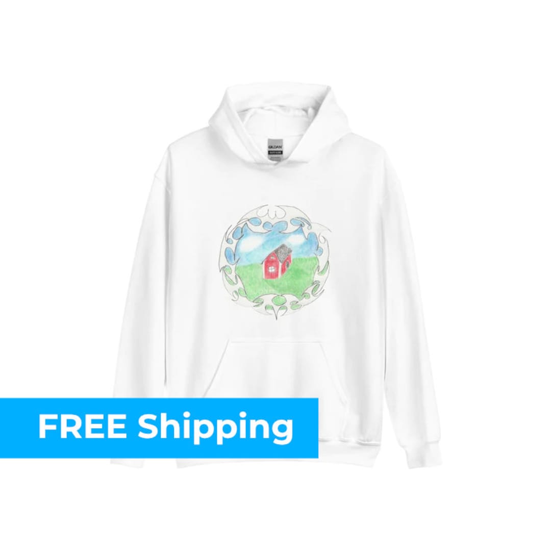 Bladee Crest Merch Hoodie | Drain Gang - Etsy