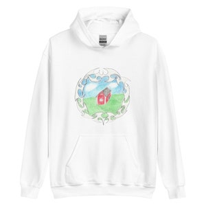 Bladee Crest Merch Hoodie | Drain Gang - Etsy