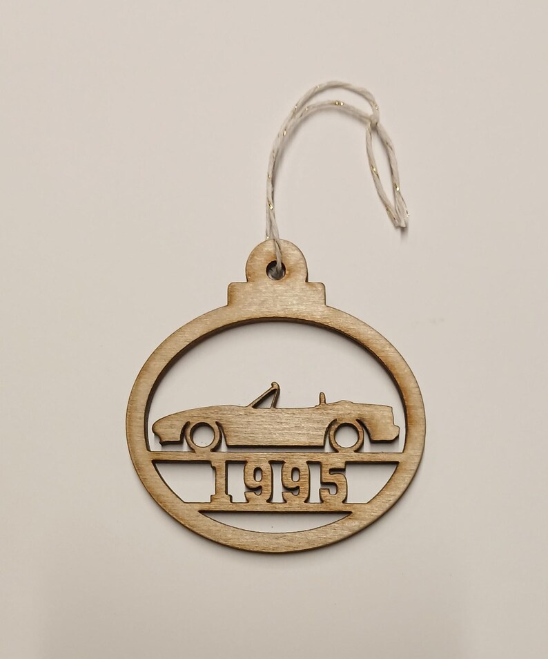 1995 Mazda Miata MX5 Laser Cut Wood Ornament - Etsy