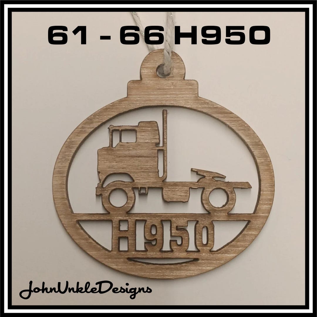 1961 - 1966 Ford H950 H-series Cab Over COE Truck Laser Cut Wood ...