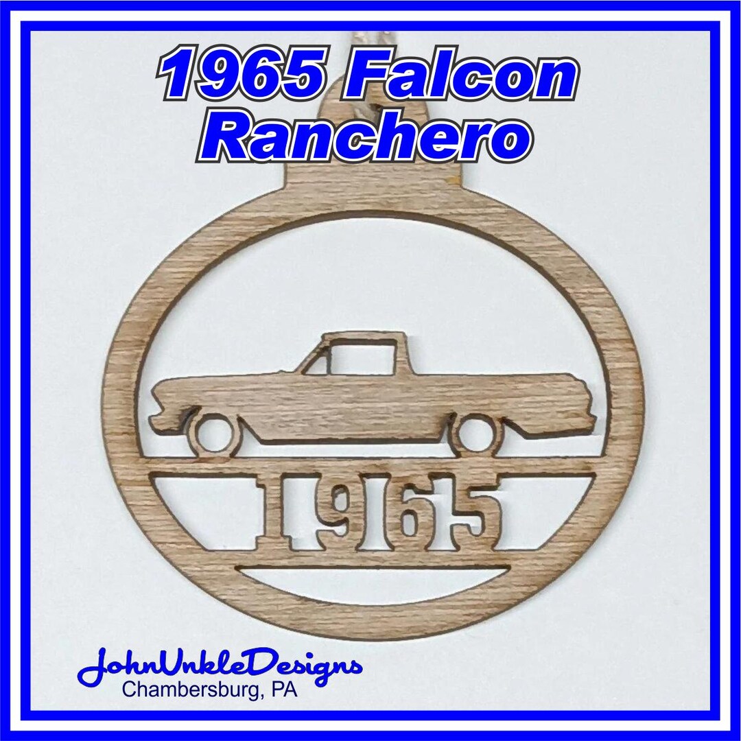 1965 Ford Falcon Ranchero Truck Wood Ornament - Etsy