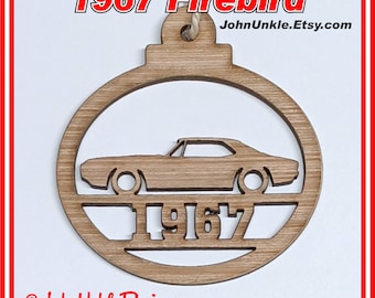 1968 Pontiac Firebird Trans Am Car Wood Ornament - Etsy