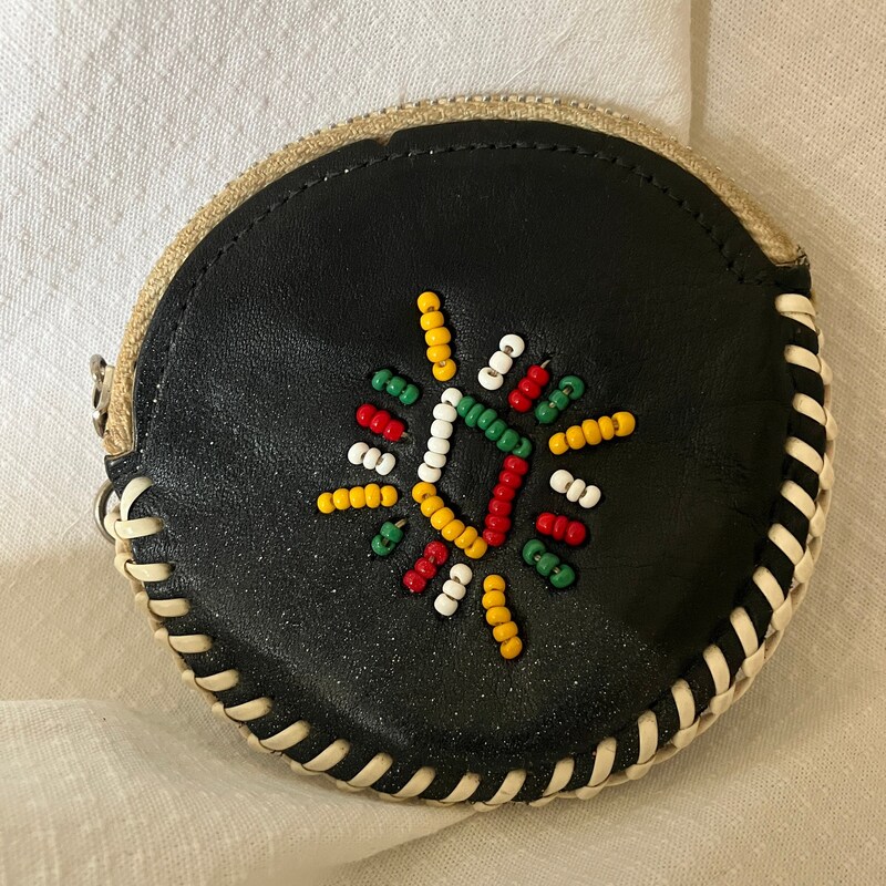 Beaded Coin Purse Round - Etsy