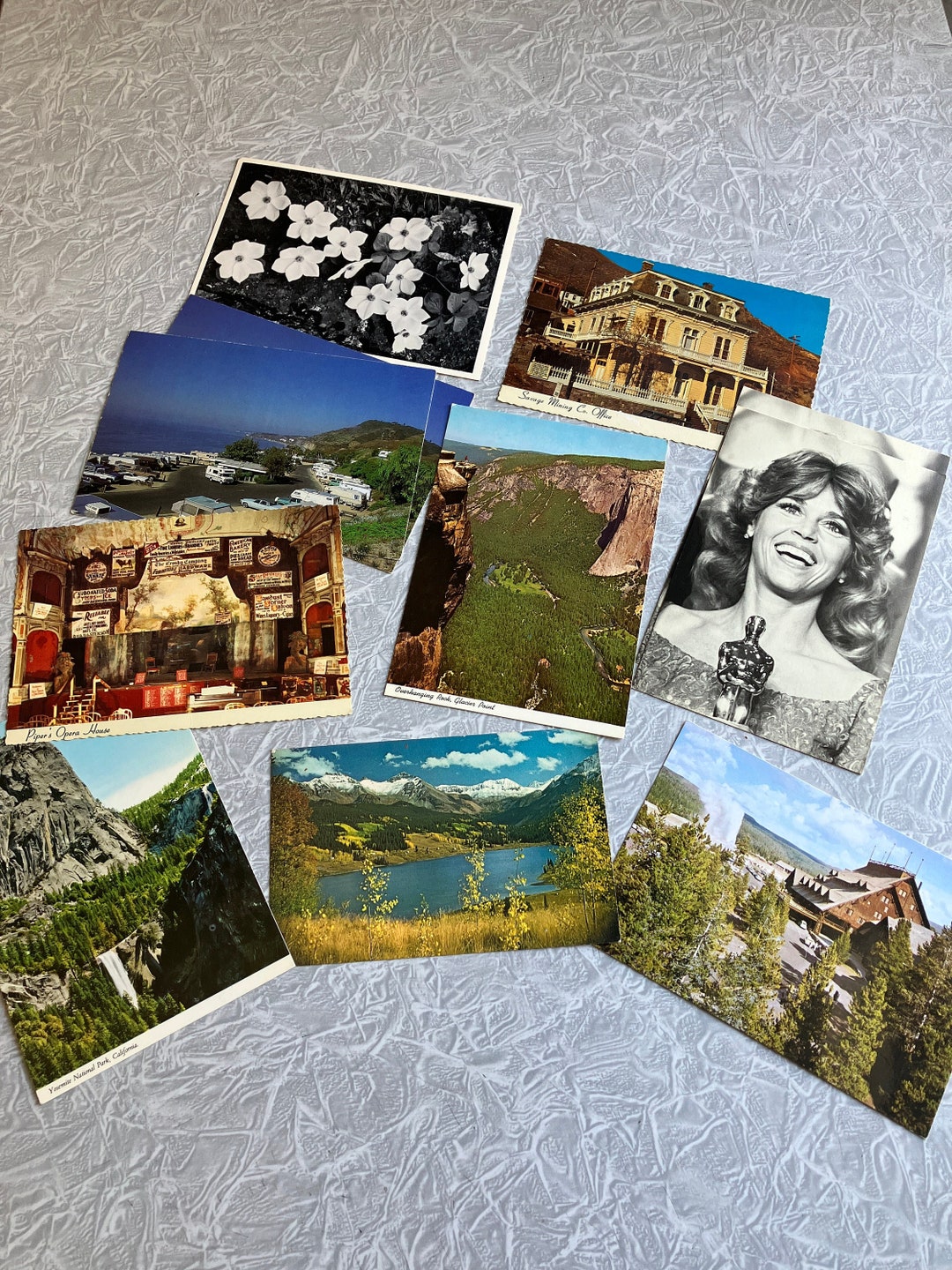 Postcard Lot, Vintage Postcards, Unposted Postcards, Deltiology ...