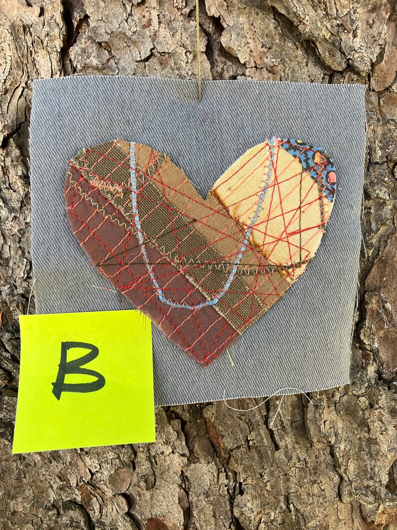 Handmade Fabric Patch, Patch Embellishment for Jeans, Appliqué Patch ...