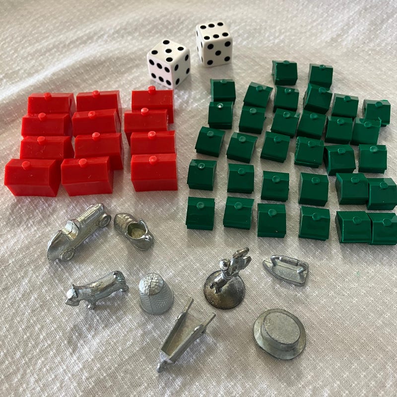 Monopoly Iron Pieces - Etsy