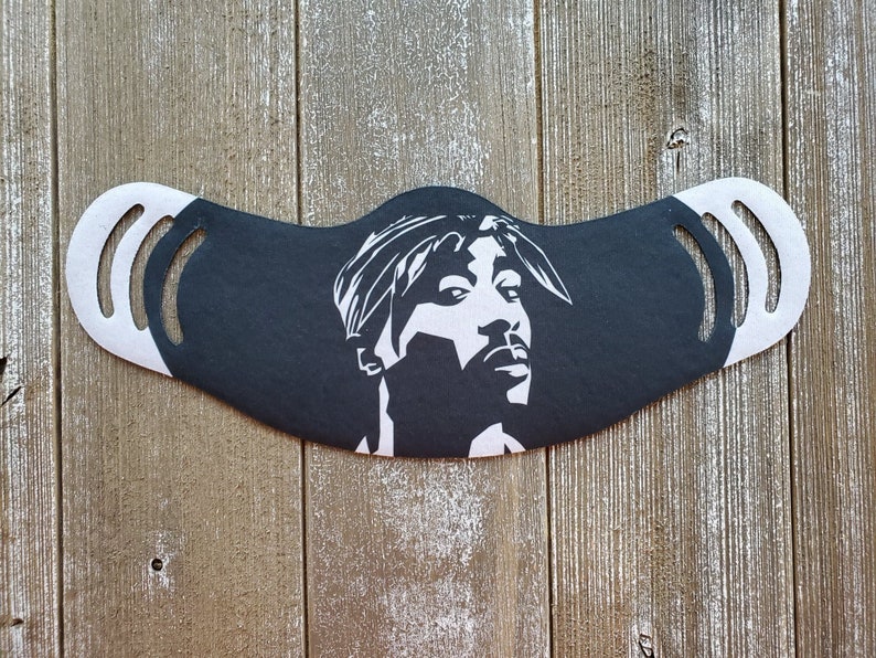2Pac Face Mask | Etsy