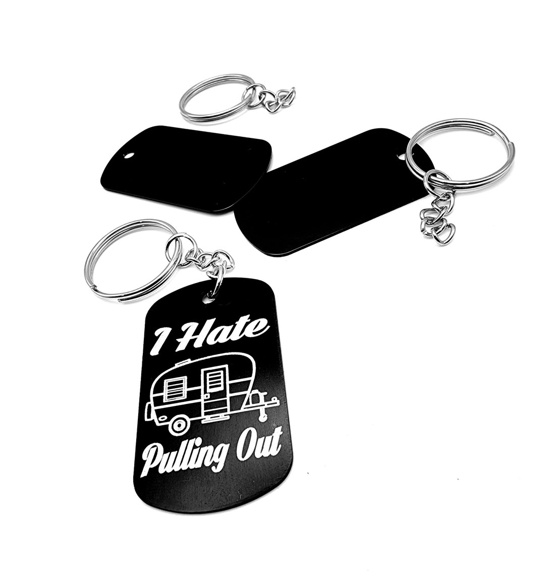Camping Keychain, Camper Keys, Pulling Out Keychain - Etsy