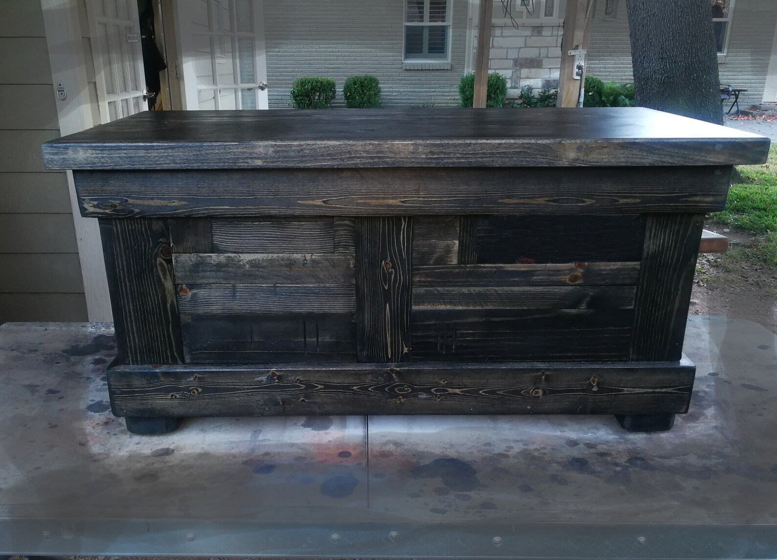 Reclaimed Wood Hand Crafted Chest Storage Bench Toy Box - Etsy