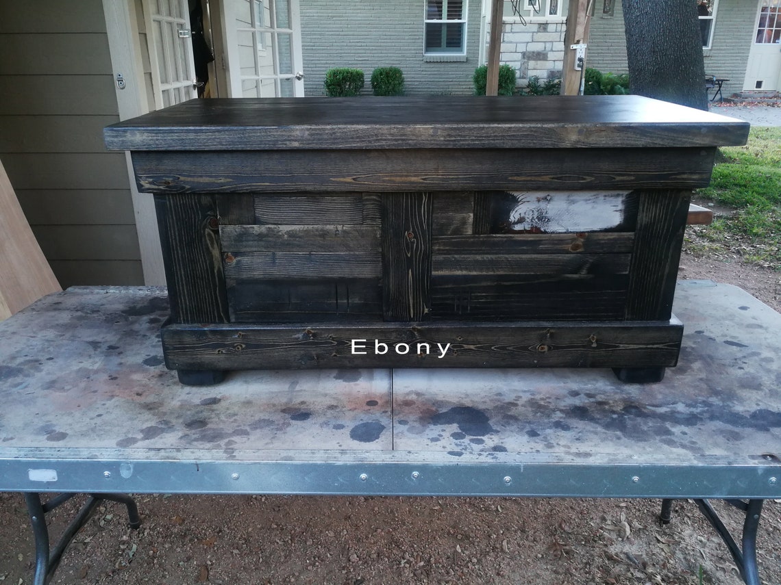 Reclaimed Wood Hand Crafted Chest - Etsy