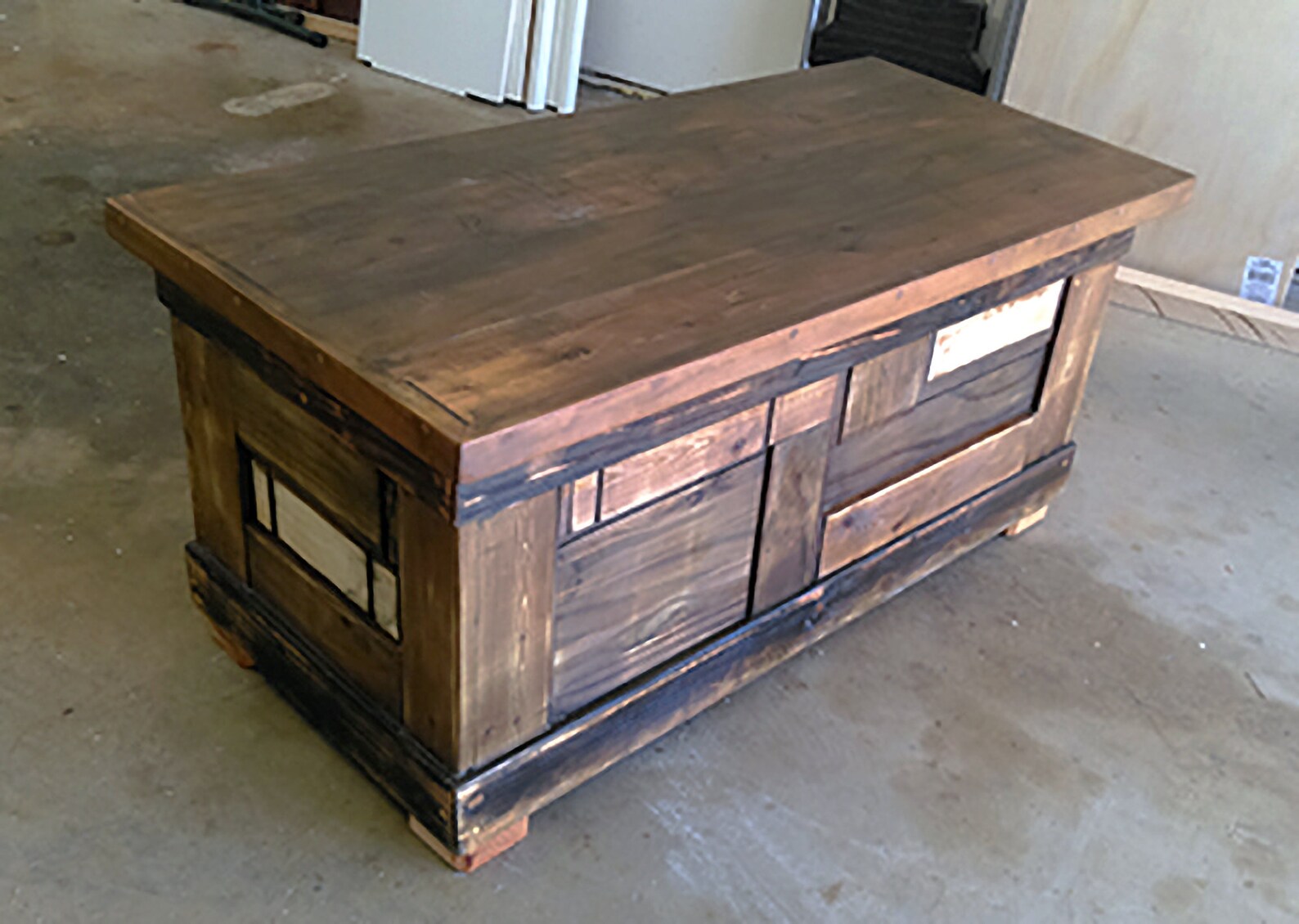Reclaimed Wood Hand Crafted Chest - Etsy