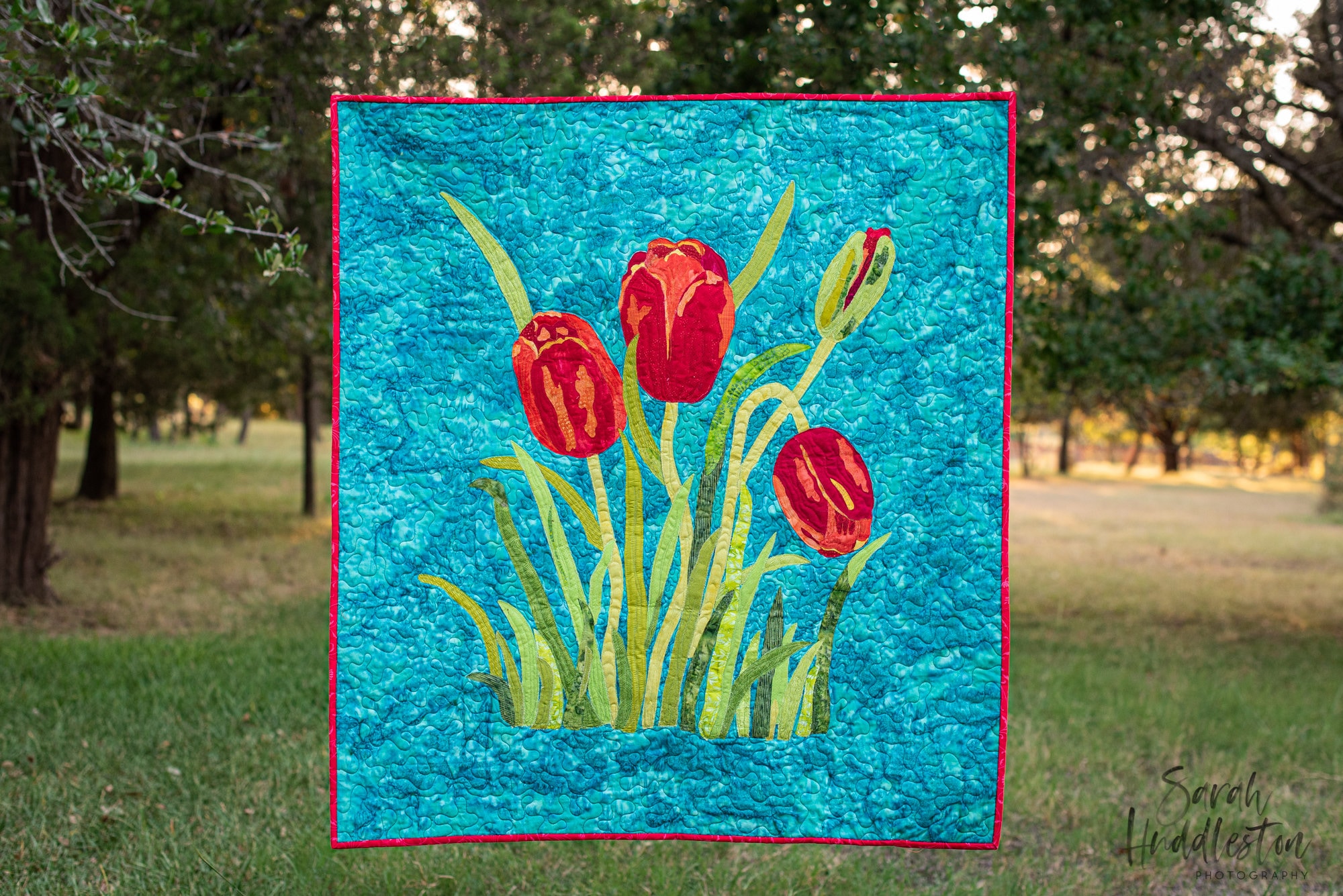 TILLY THE TULIPS - Joy of Collage Quilt Pattern - Etsy