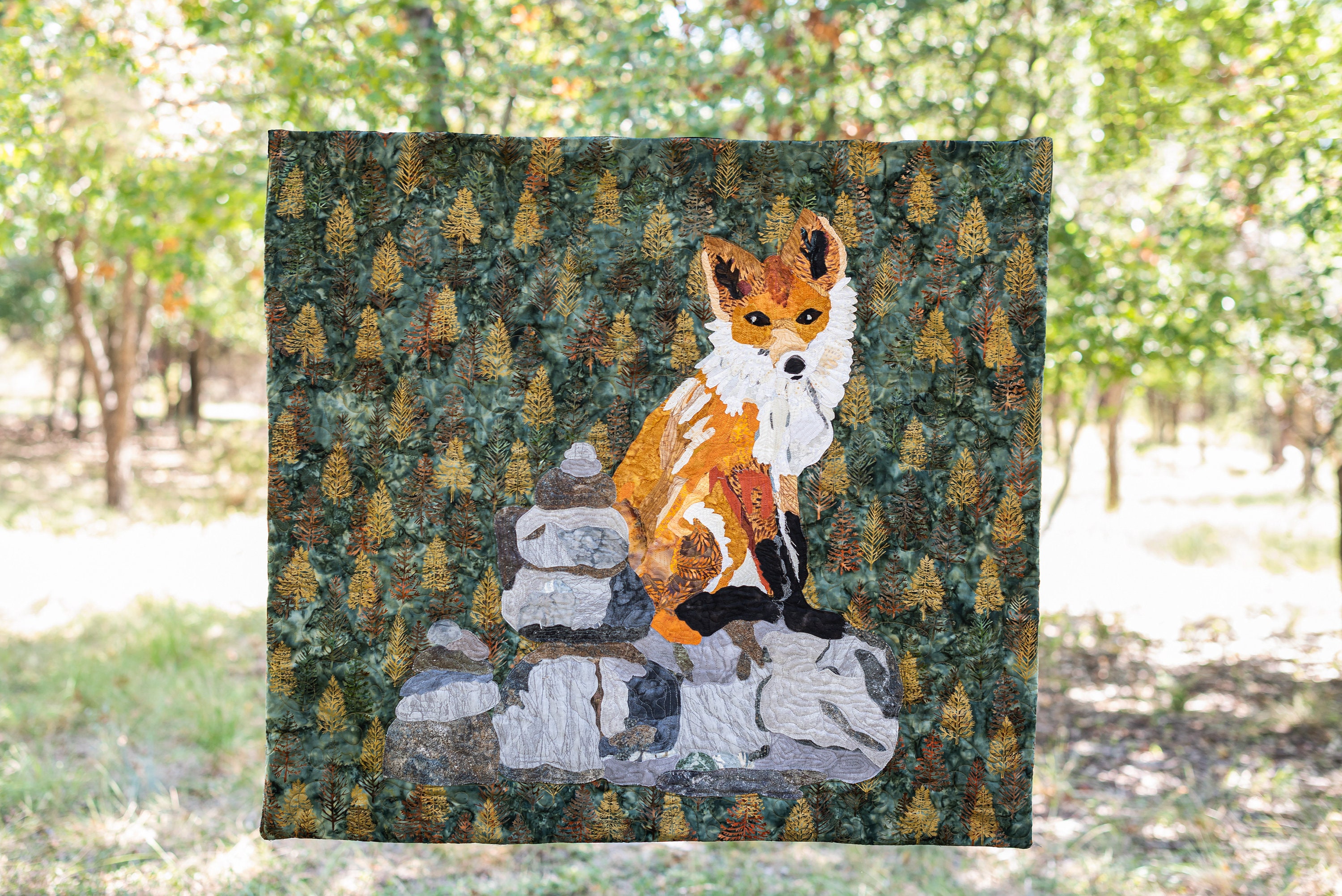 FIONA THE FOX - Joy of Collage Quilt Pattern - Etsy