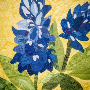 BELLE THE BLUEBONNETS - Joy of Collage Quilt Pattern - Etsy