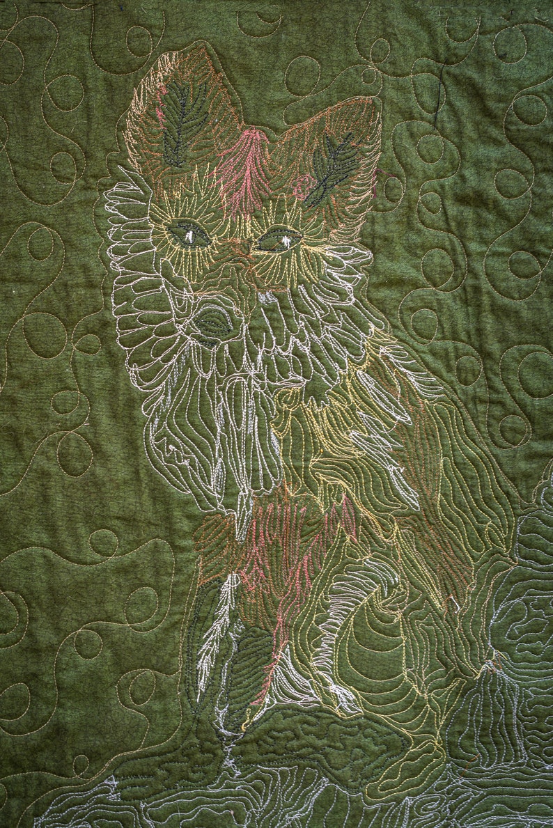 FIONA THE FOX - Joy of Collage Quilt Pattern - Etsy