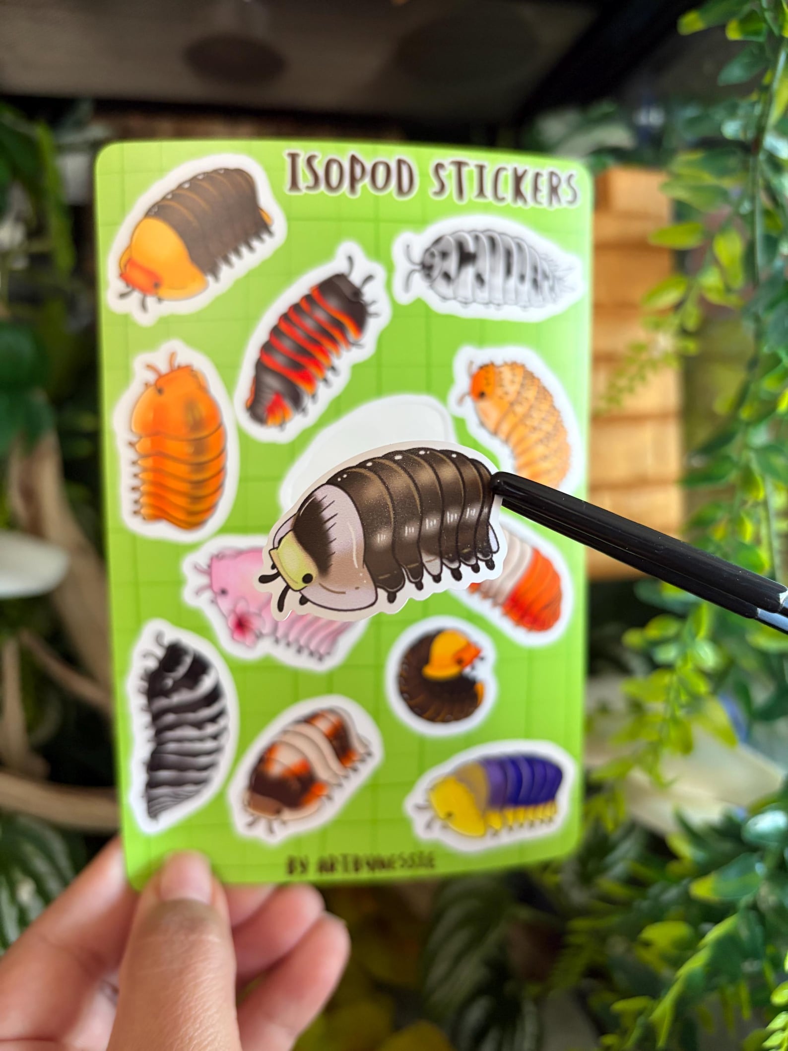 Isopod Sticker Sheet - Etsy