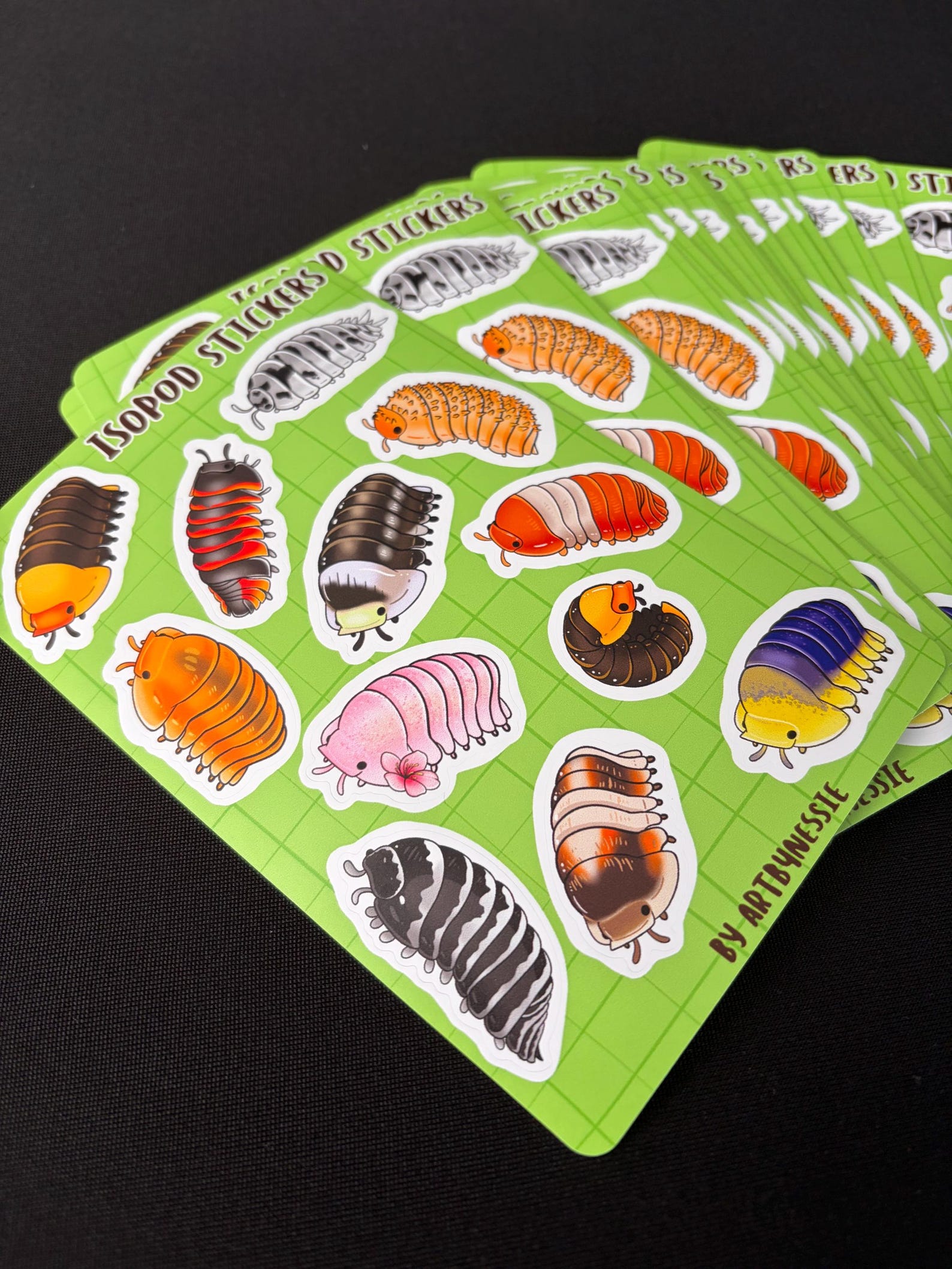 Isopod Sticker Sheet - Etsy