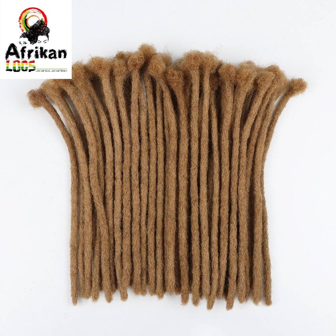 Dreadloc Extension 70 Locs per Bundle for A Full Head 100% - Etsy