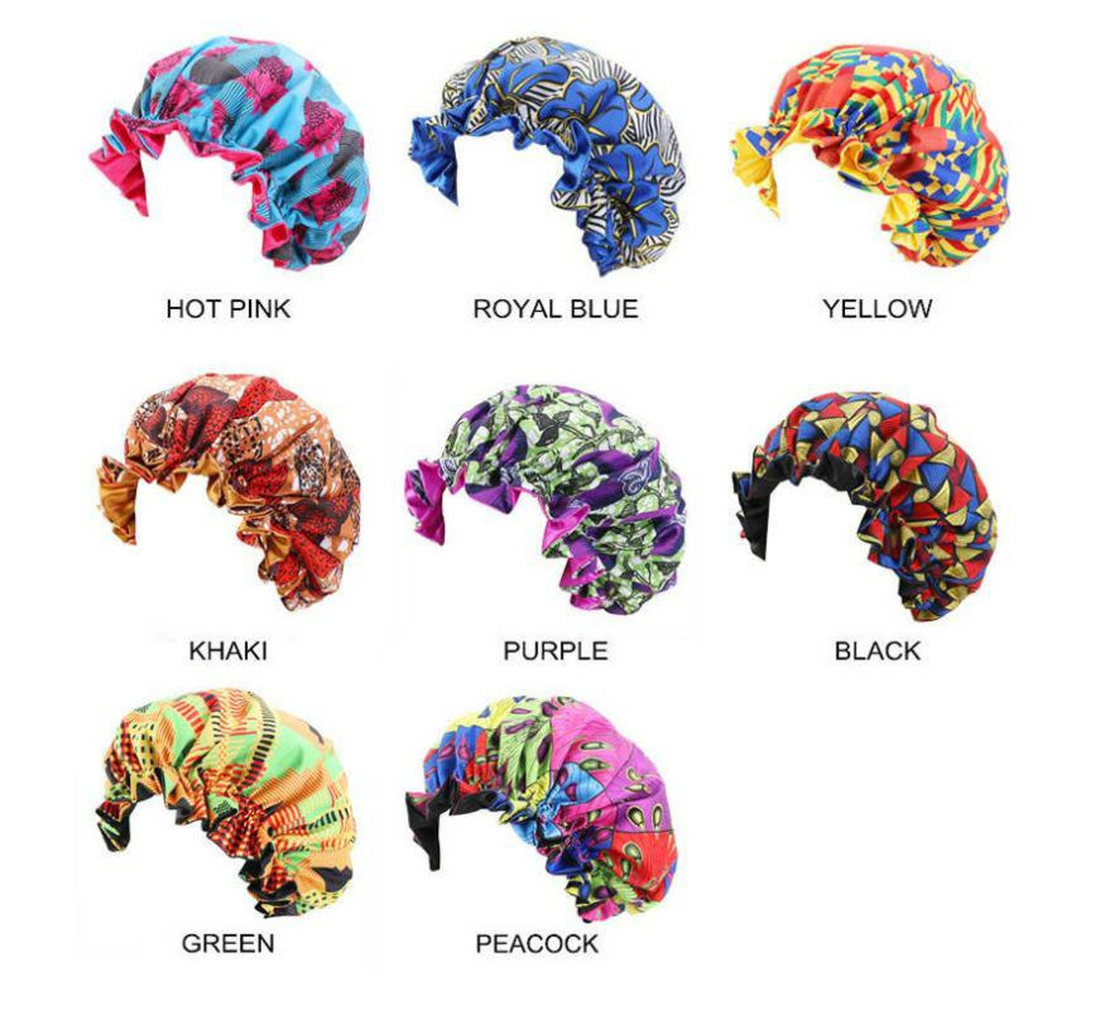 Satin Bonnett Sleep Cap Silky Reversible Bonnet for Dreadlocks - Etsy