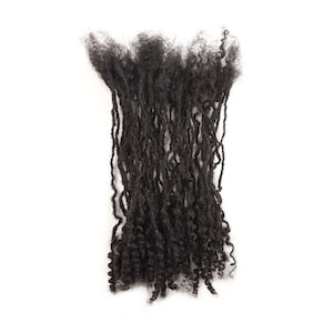 GODESS Interloc Curl Microloc Extensions 100% Human Hair Handmade 10 ...