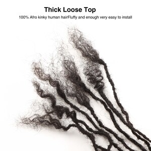 GODESS Interloc Curl Microloc Extensions 100% Human Hair Handmade 10 ...