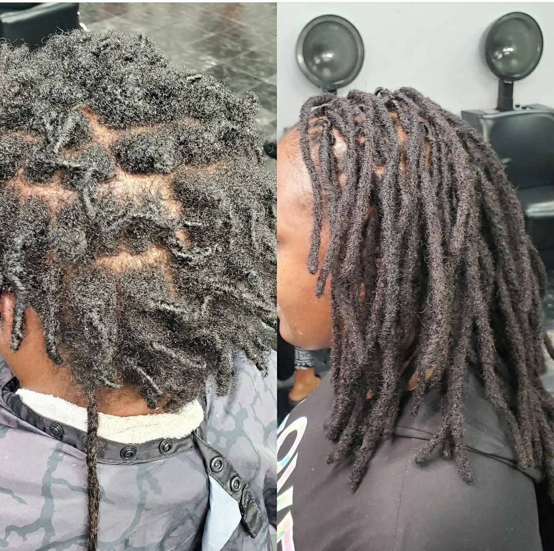 100 % Human Hair Dreadlock Extension 70 Locks for a Full Head - Etsy