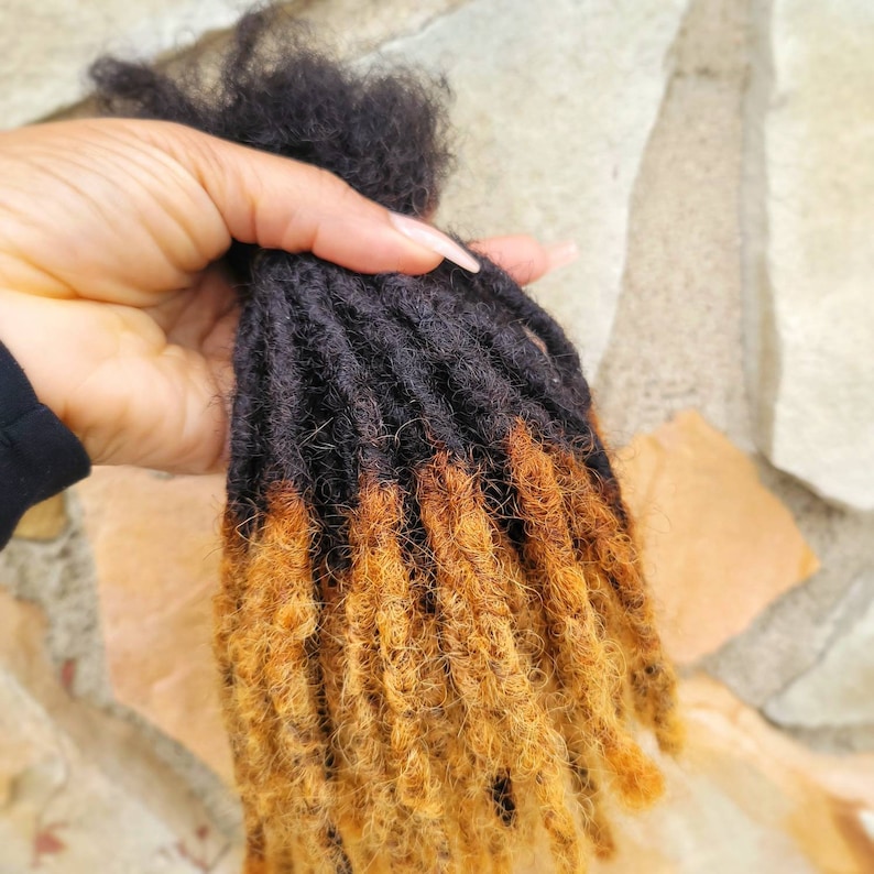 Intaloc Dreadloc Extensions 100% Human Hair Interlocked Locs 10 Locs ...