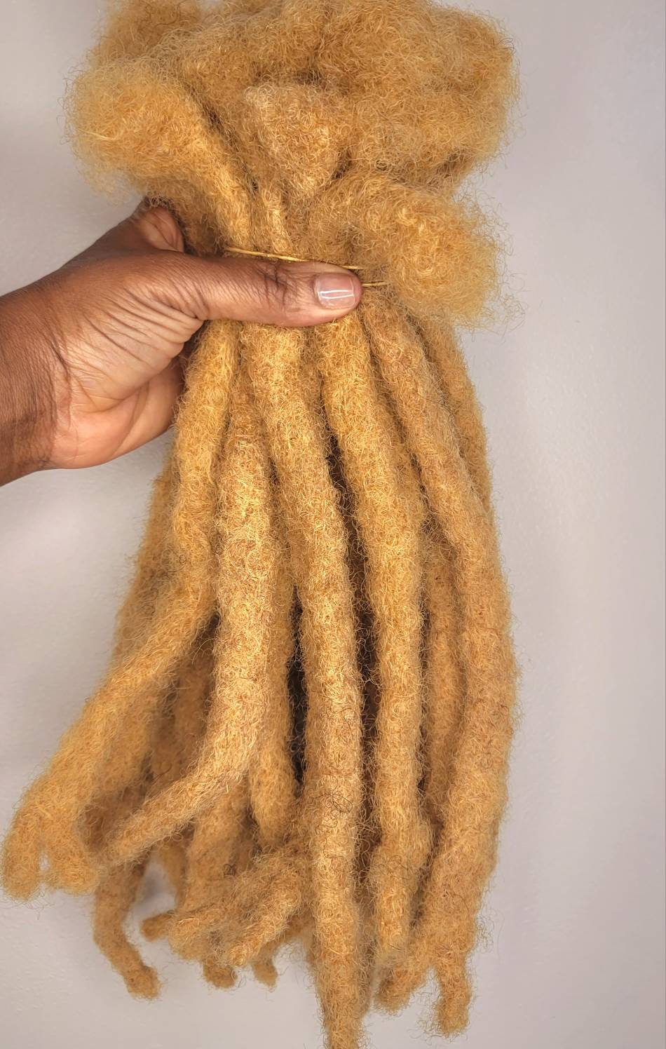 100% Human Hair Wick Loc Extensions Freeform Medusa - Etsy