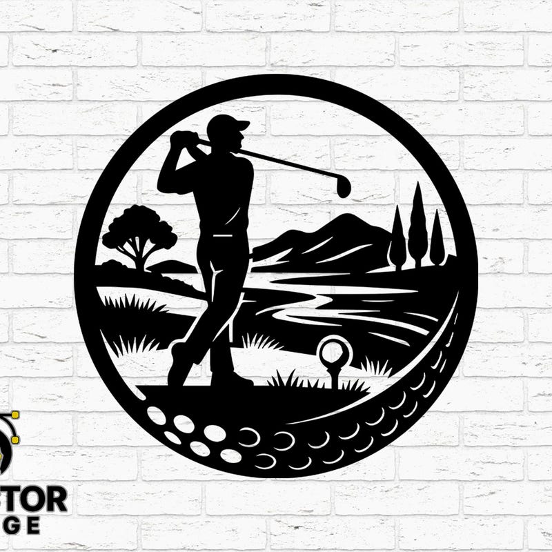 Golf Themed Wood Sign Svg - Etsy