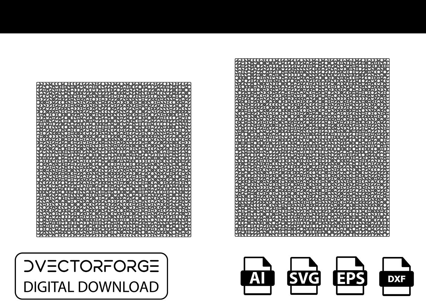 Puzzle Template Bundle for Laser Cutting Svg, Jigsaw Puzzle Dxf, Puzzle ...
