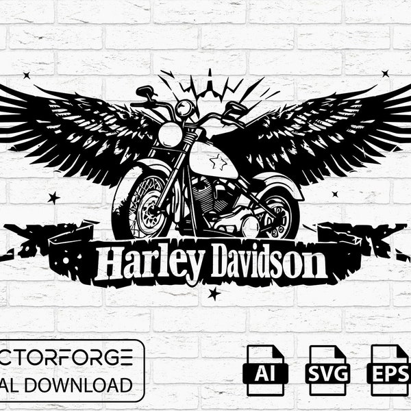 Harley Davidson Laser Engraver File - Etsy