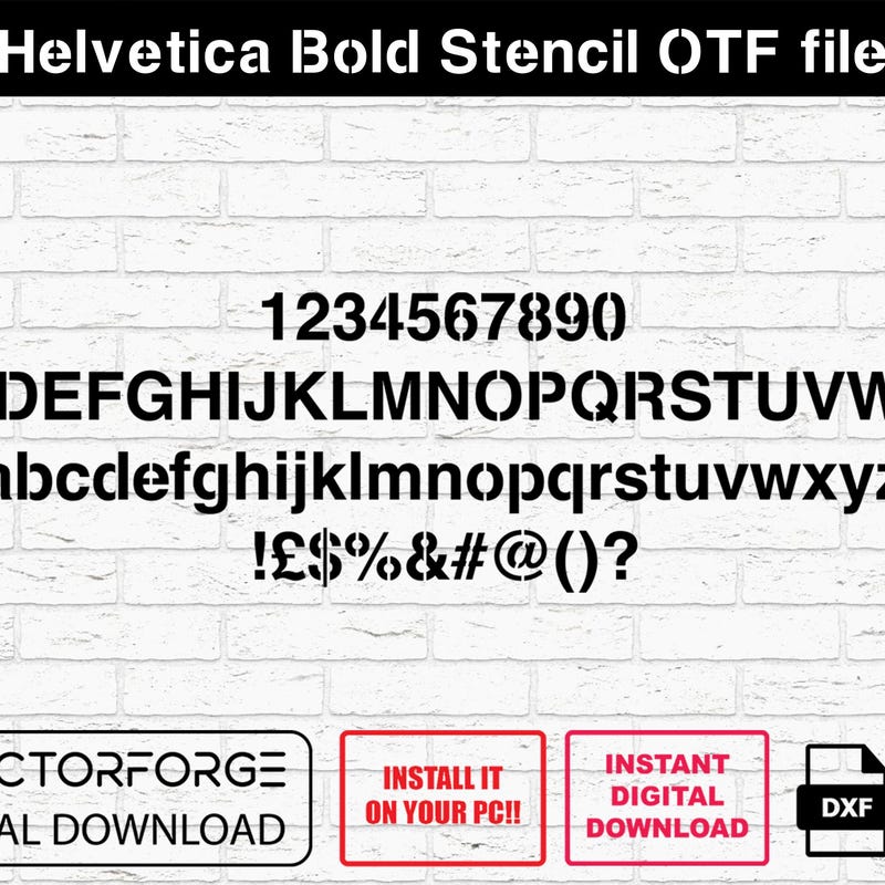 Letter Stencils 4 - Etsy UK