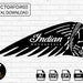 Indian Motorcycle Logo - Digital Files for Laser Cutting - Igs, Stl ...