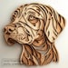 Dog SVG: Multi-layer Laser Cut File for DIY Wall Decor (digital ...