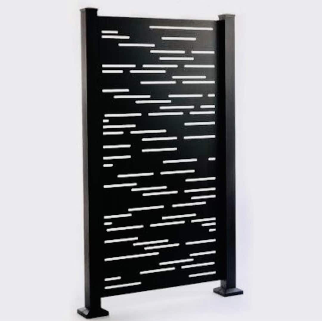 Geometric Privacy Fence CNC Cut File: Laser & Plasma Vector Design ...
