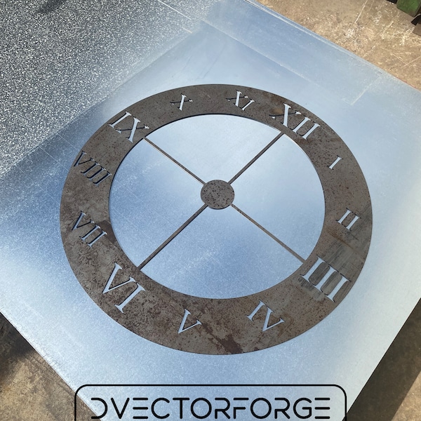 Roman Numerals Dxf - Etsy