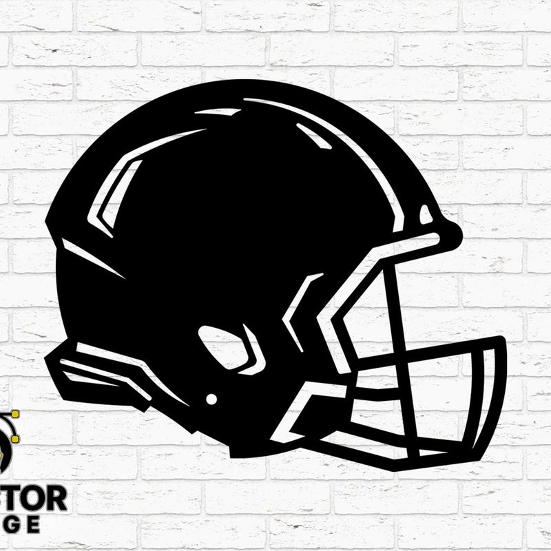 Football Helmet Distressed - Etsy