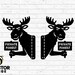 Funny Moose Peeker SVG: Private Forest Sign, CNC Laser Cut File - Etsy