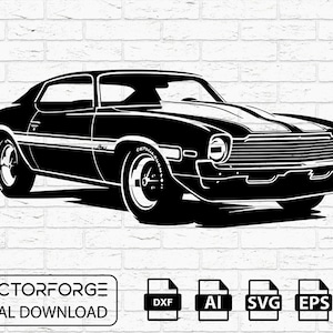 1971 Chevrolet Vega Vector: SVG, PNG, Cricut Cut File (digital Download ...