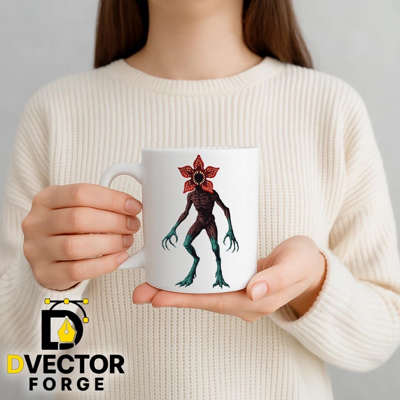Demogorgon Vector – Layered Design for Printing, Sublimation - Etsy