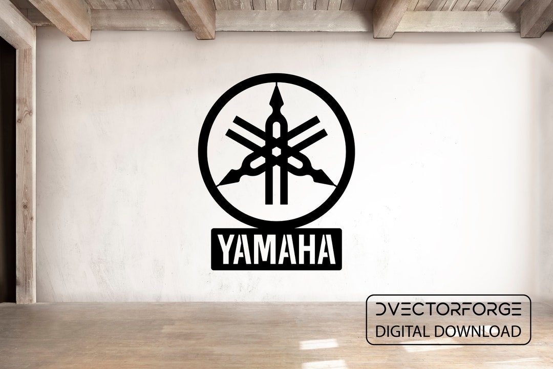 Yamaha Logo Pack, CNC File, Dxf, Svg, Eps for Laser Cutting and Plasma ...