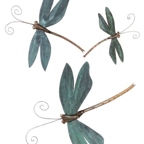 Haitian Handmade Metal Dragonfly Wall Art Made From Upcycled - Etsy
