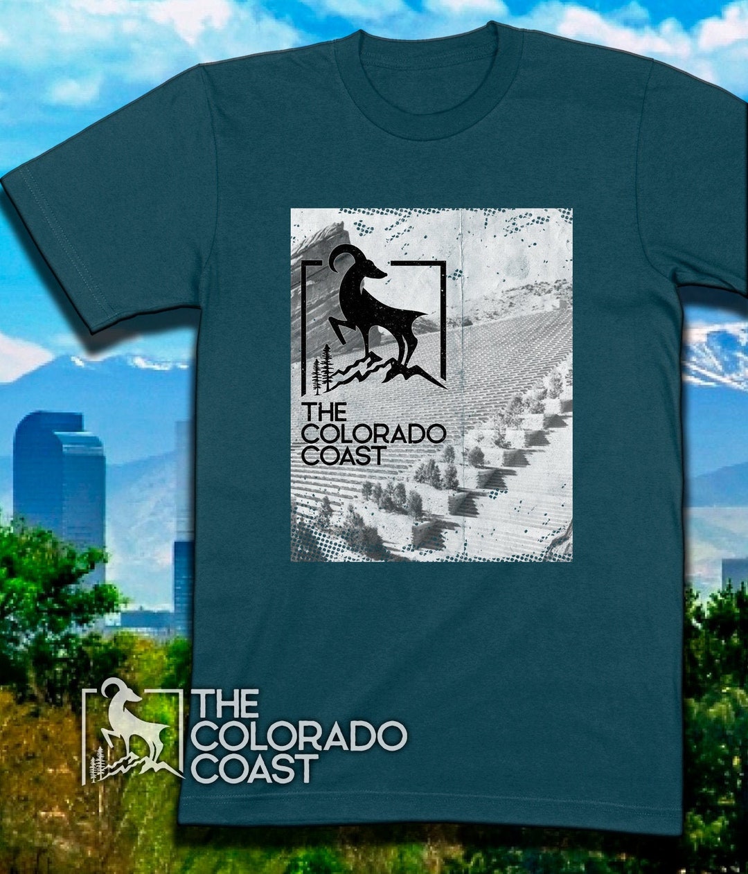 Vintage Red Rocks Amphitheater T-shirt | Best Music Concert Venue ...