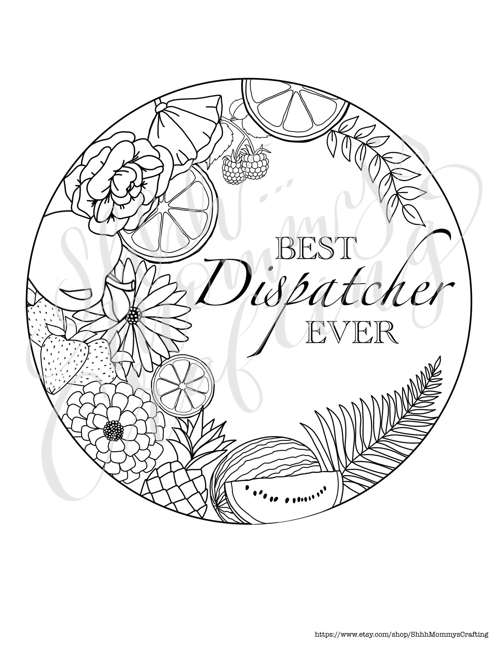 Dispatcher Coloring Pages Coloring Pages