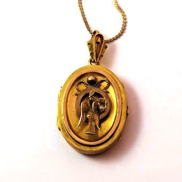 Victorian Locket - Etsy